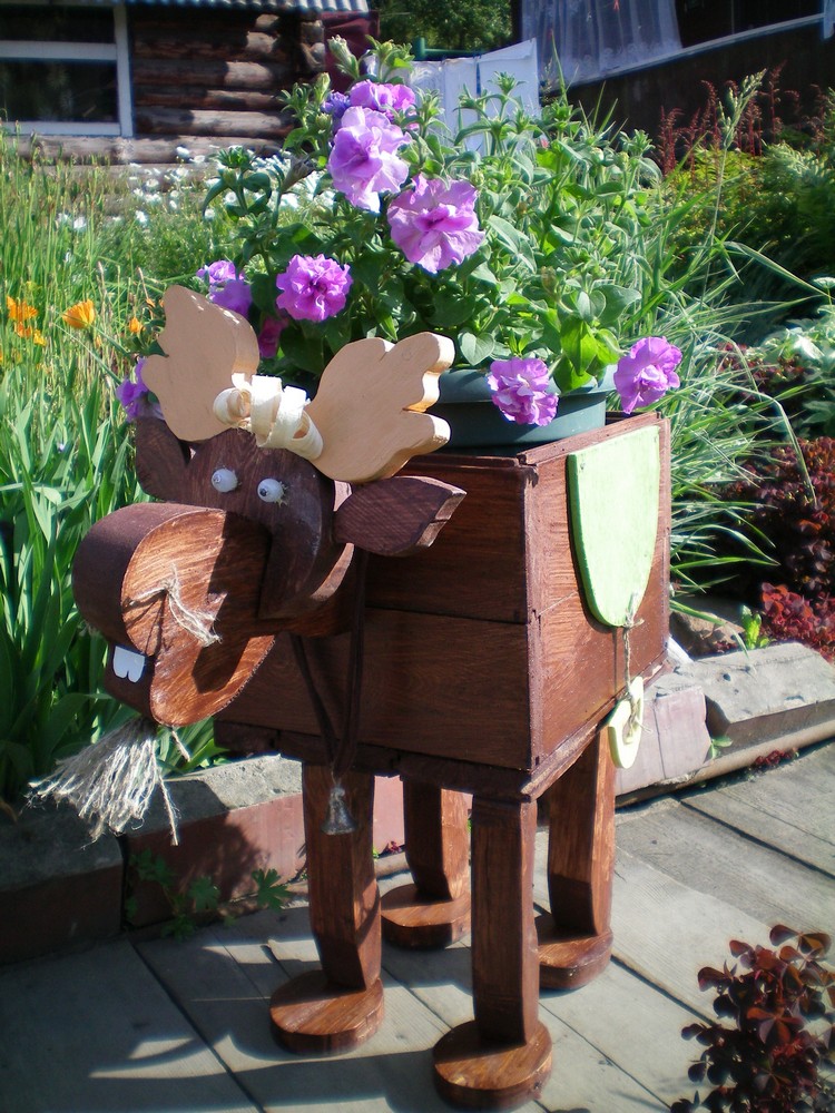 Bac à fleurs en bois à faire soi-même - 52 bacs à fleurs DIY pour s ...