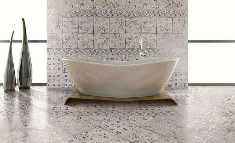 Carrelage design artistique à motifs – idées pour décorer le sol