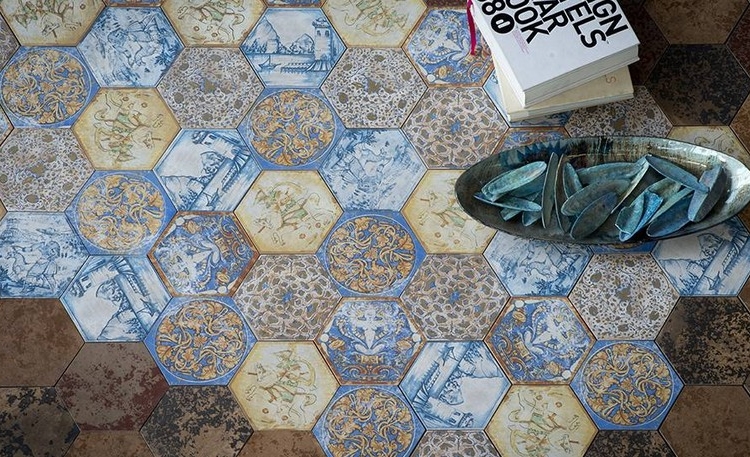 Carrelage design artistique à motifs – idées pour décorer le sol