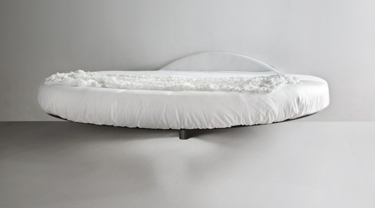 Lit rond design pour la chambre adulte moderne en 36 idées