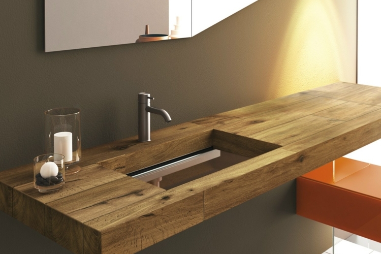 Lavabo salle de bain de design italien moderne en 35 idées