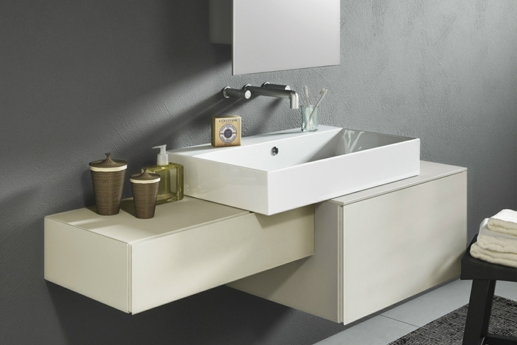 Lavabo salle de bain de design italien moderne en 35 idées