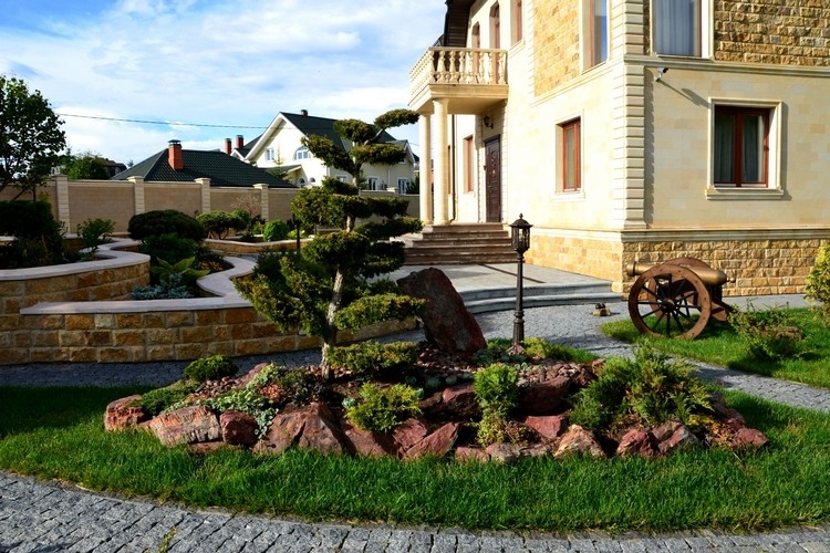 Jardin de rocaille et déco en pierre naturelle en 40 idées