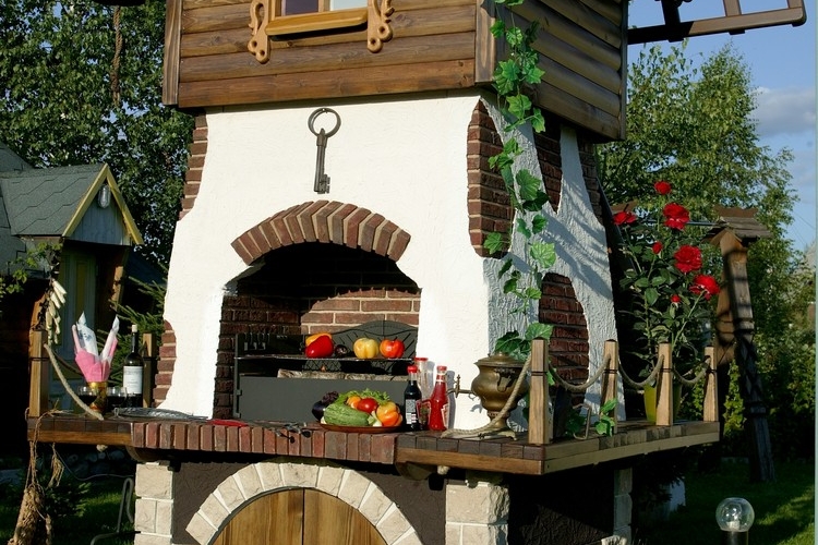 Barbecue en pierre pour équiper la cuisine d'été en 35 idées originales ...
