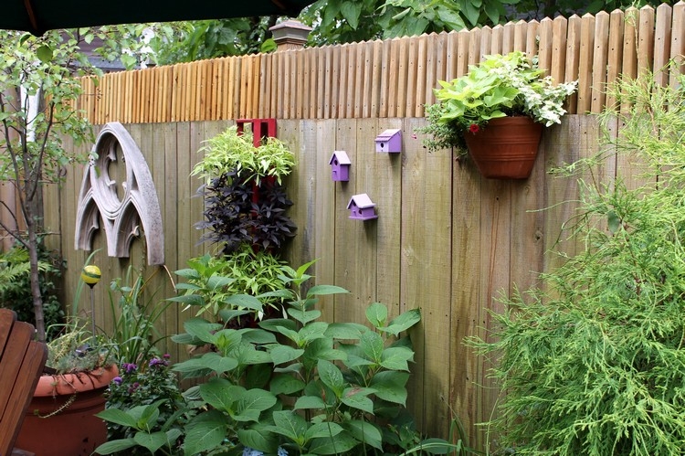 Séparation jardin mitoyen – 21 idées en images très en vogue