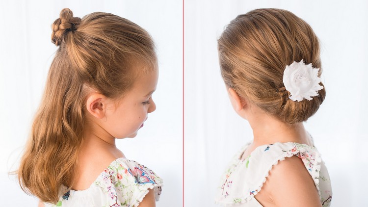 Quelle coiffure fillette choisir pour l'école? 50+ idées chics et ...