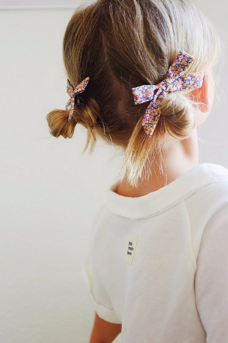 Quelle coiffure fillette choisir pour l'école? 50+ idées chics et ...
