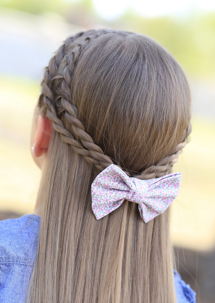 Quelle coiffure fillette choisir pour l'école? 50+ idées chics et ...