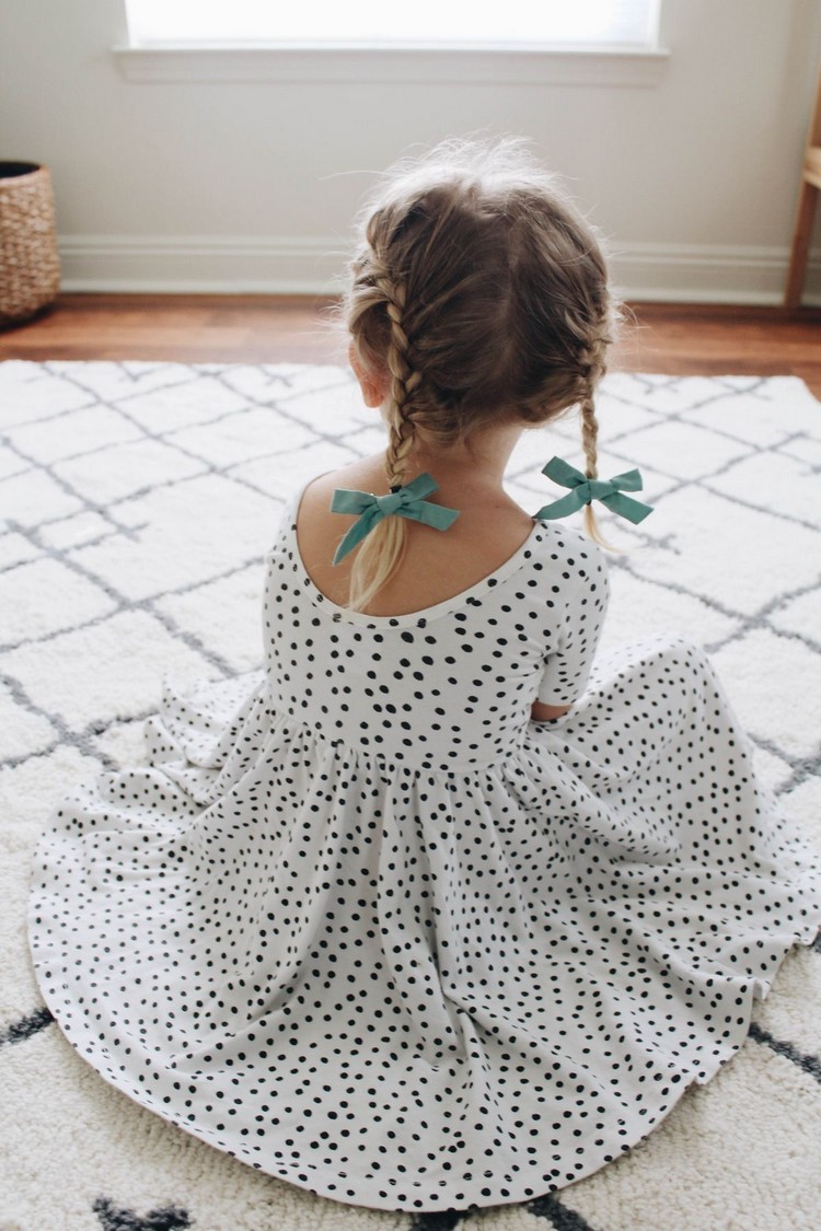 Quelle coiffure fillette choisir pour l'école? 50+ idées chics et ...
