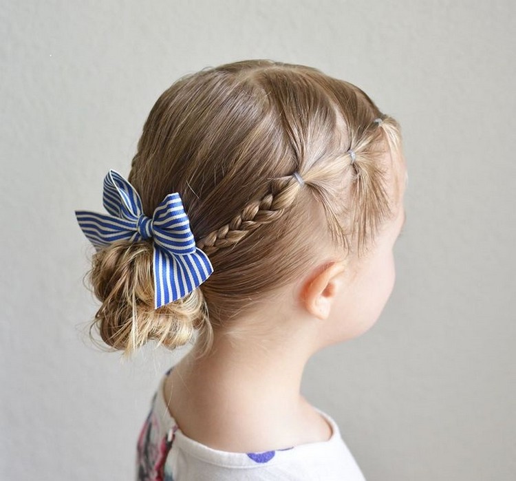 Quelle coiffure fillette choisir pour l'école? 50+ idées chics et ...