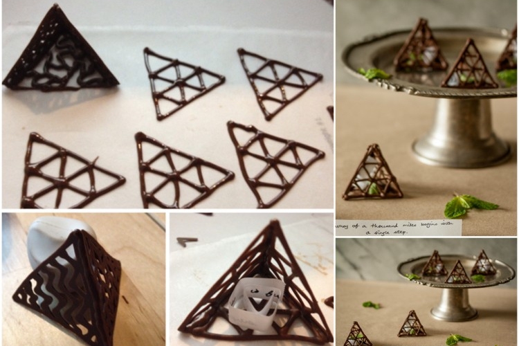 Décoration en chocolat - idées pour mettre vos gâteaux en valeur!