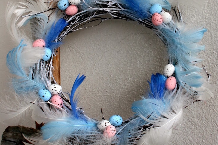 Découvrez comment faire une couronne de Pâques pour décorer votre espace