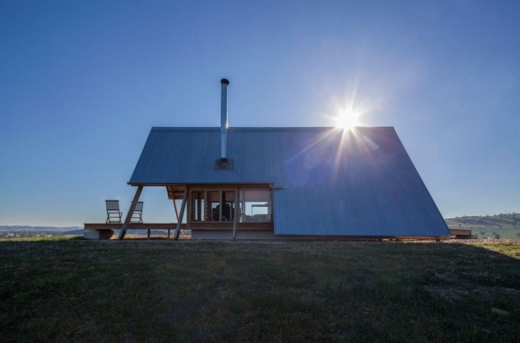 Maison pyramide - une véritable tente de luxe située en Australie rurale!