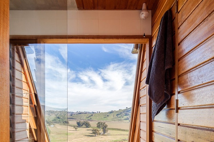 Maison pyramide - une véritable tente de luxe située en Australie rurale!