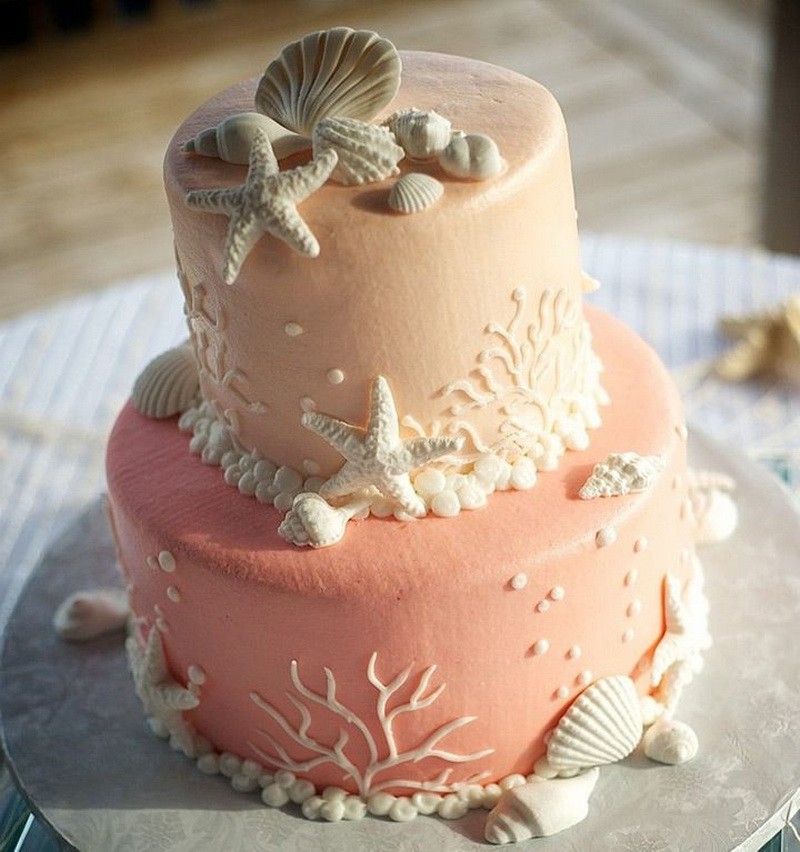 Décoration de gâteau en coquillages :un super cake pour chaque occasion