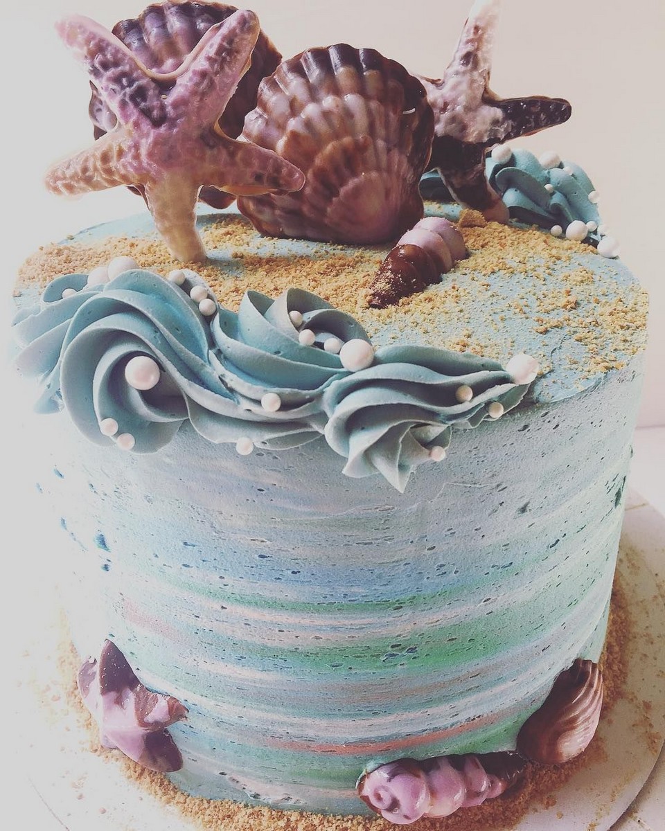 Décoration de gâteau en coquillages :un super cake pour chaque occasion