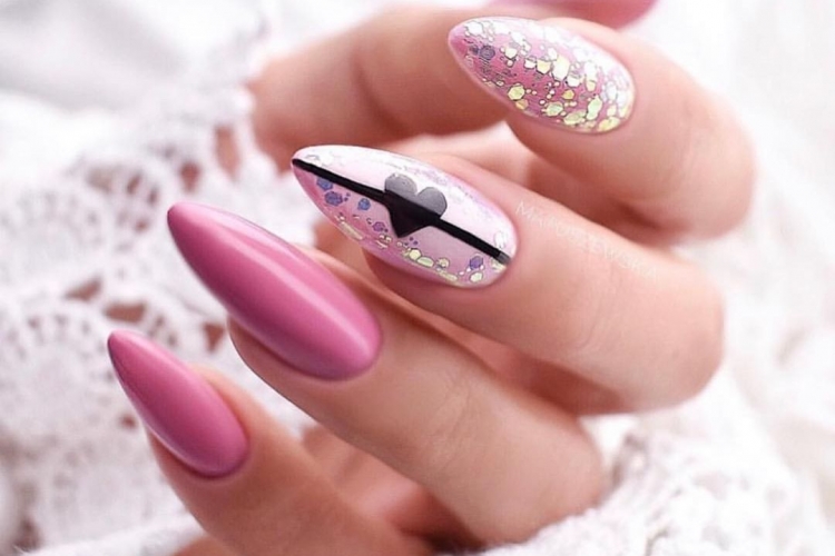 Ongle en gel rose : 40+ idées pour un nail art parfait