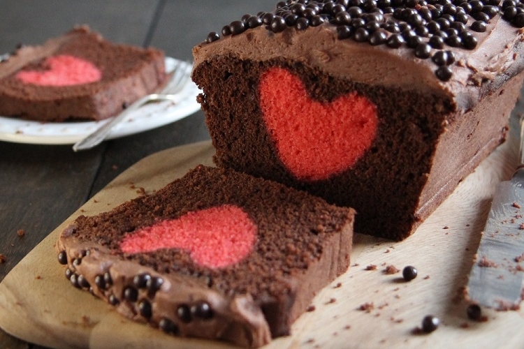 Gâteau en forme de cœur - nos recettes et conseils déco