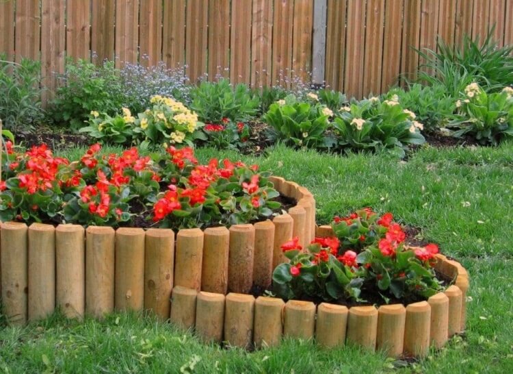 Jardin Original Idee Bordure Jardin Recup